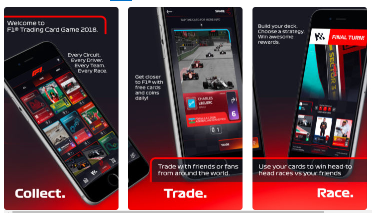 La Fórmula 1 ya cuenta con su primer juego móvil de cartas ...