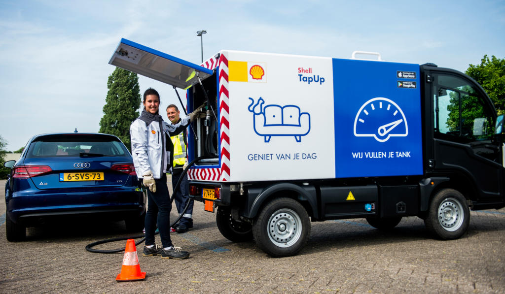 Shell TapUp, la app para que te lleven gasolina y te llenen el depósito ...