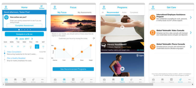 Cigna presenta Cigna Wellbeing App, una app de telemedicina y consejos ...