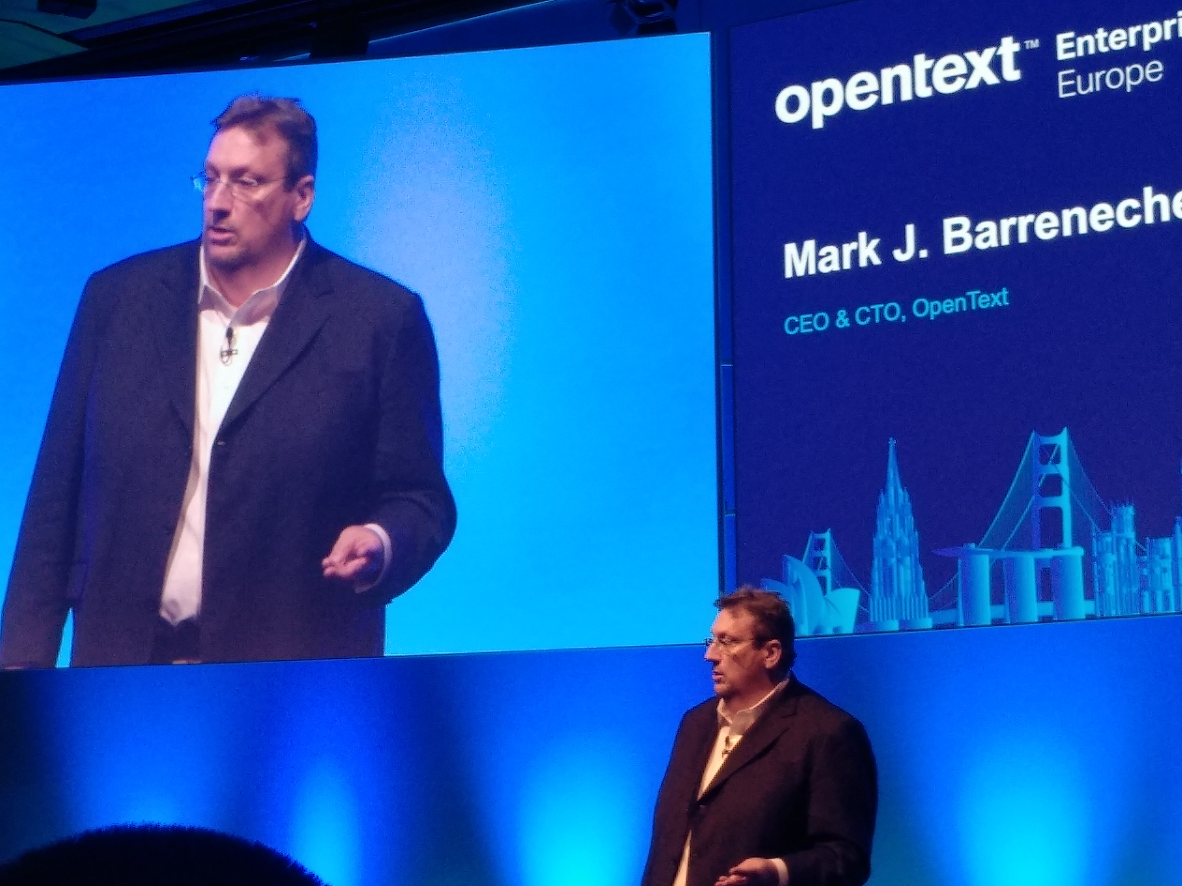 Mark Barrenechea, CEO de OpenText: “Los líderes tecnológicos tenemos ...