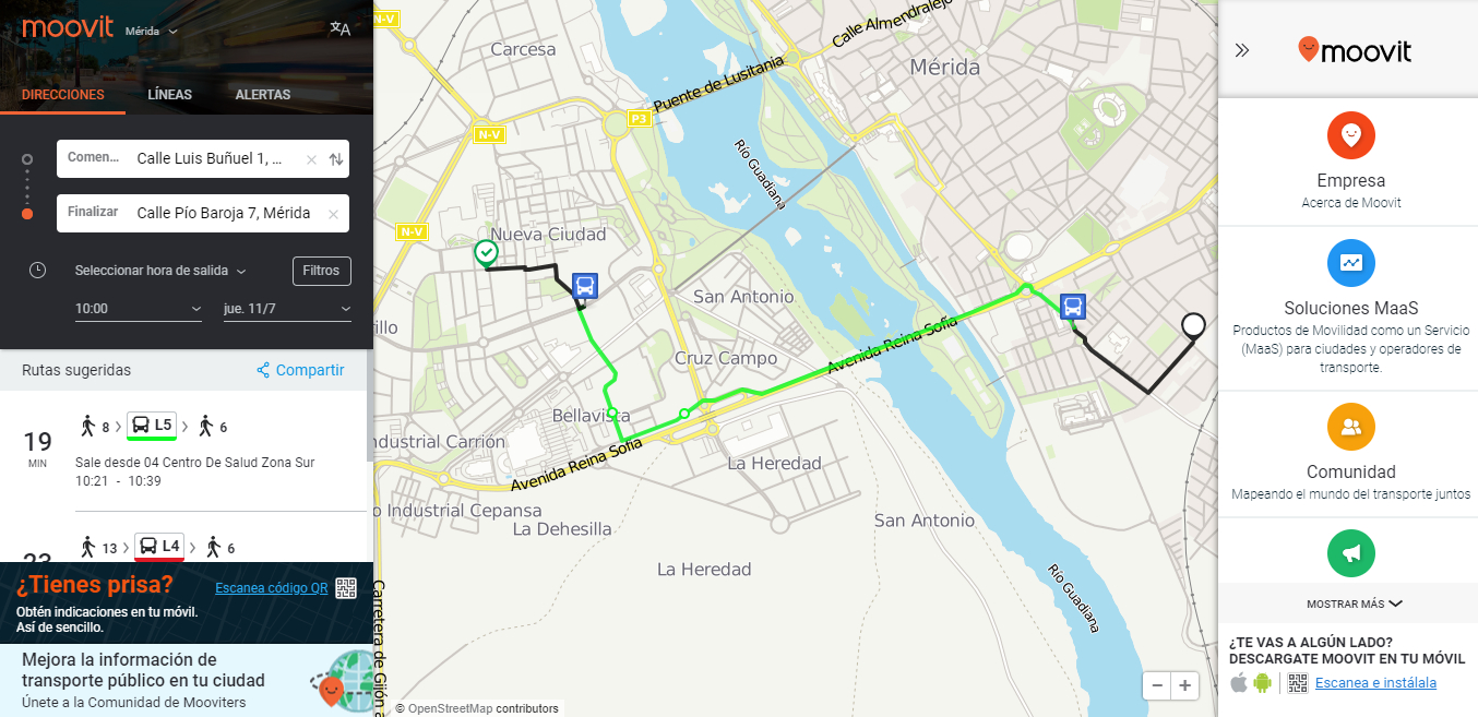 Moovit: “Google Maps no muestra información de transportes en ciudades ...