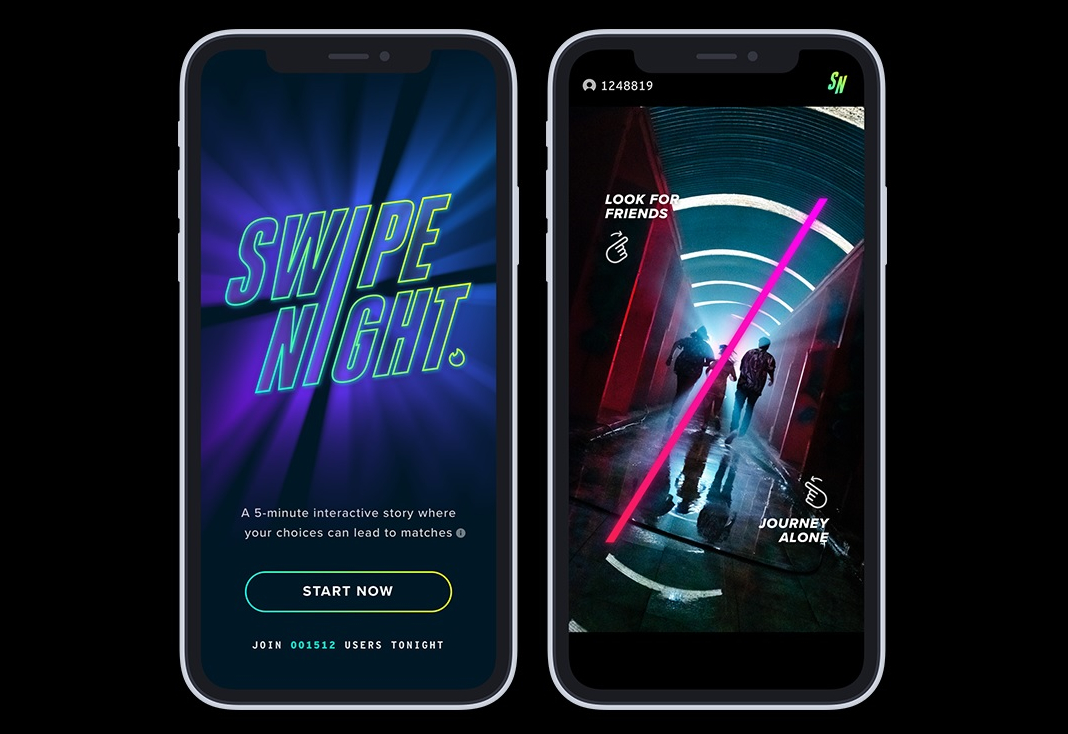 Tinder lanza Swipe Night, una experiencia interactiva para conseguir ...