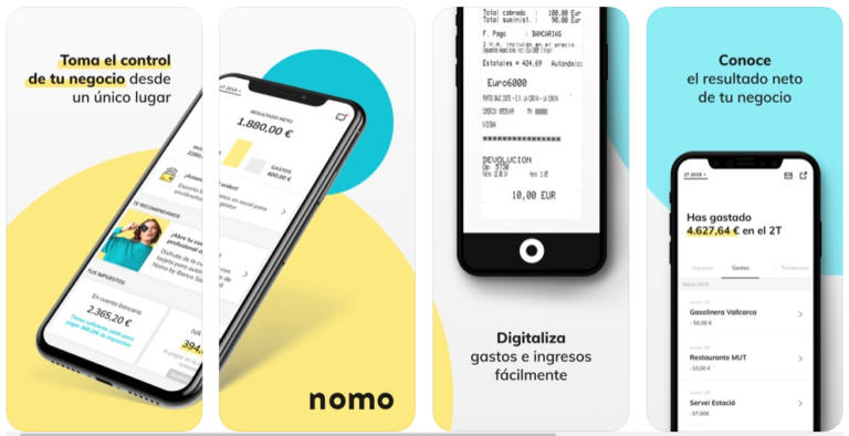 Nomo, la app para que los autónomos se libren de las tareas burocráticas y financieras ...
