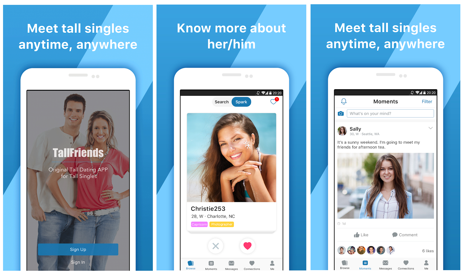 TallFriends, la app de citas para gente alta : Applicantes ...