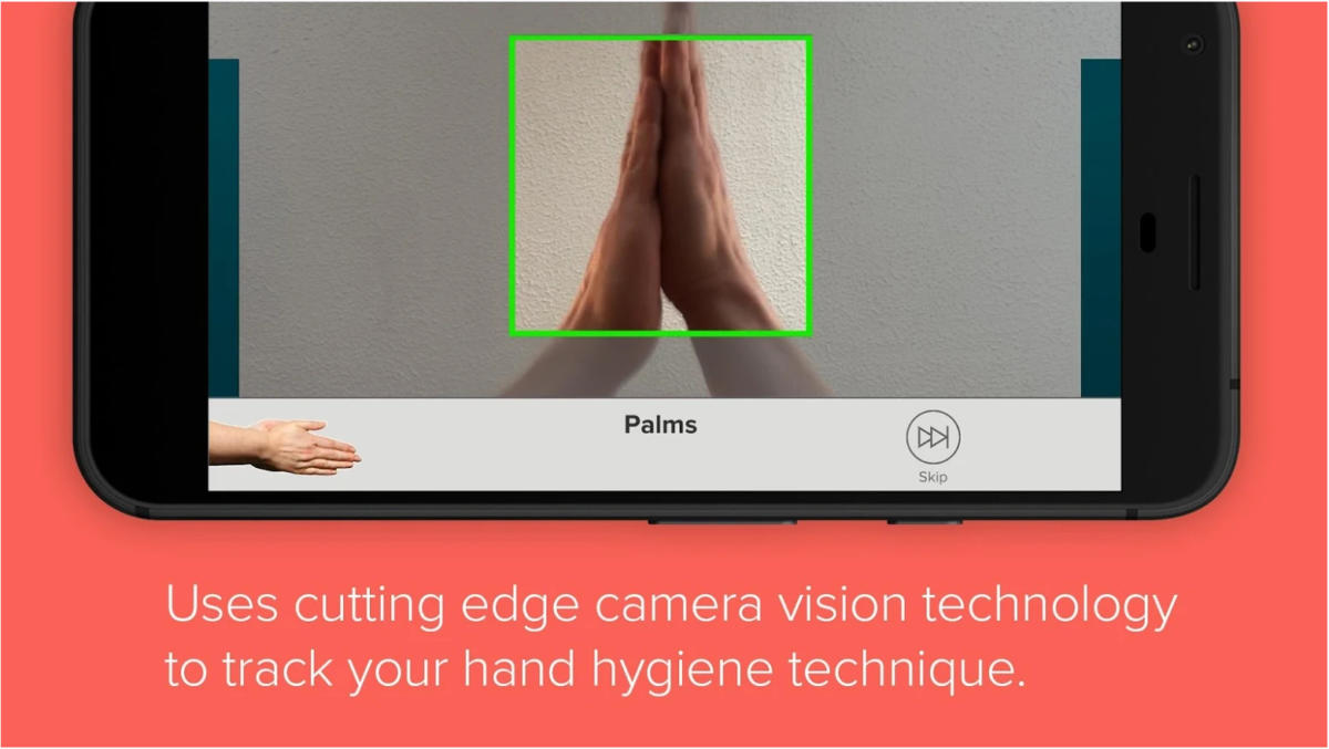 Esta app vigila si te lavas bien las manos mediante realidad aumentada ...
