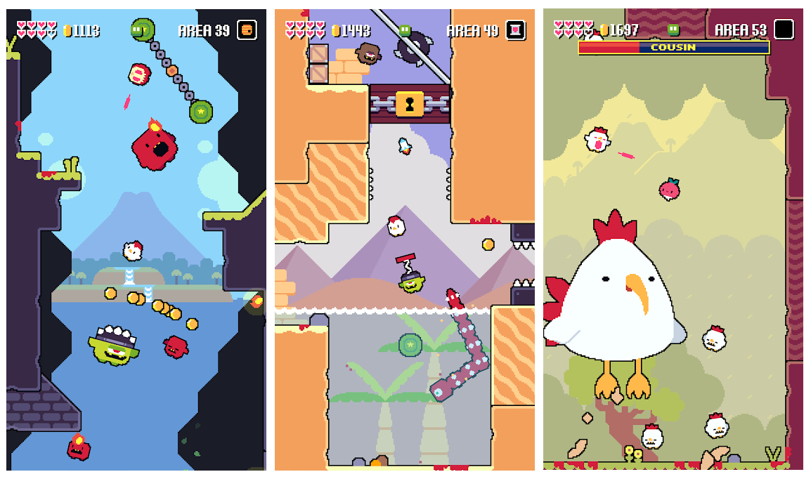 El pintoresco y pixelado Super Fowlst 2 llega a Android : Applicantes ...