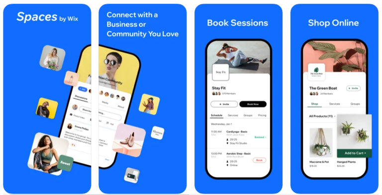 Wix lanza Spaces by Wix, una app para que los propietarios de negocios interactúen mejor con sus ...