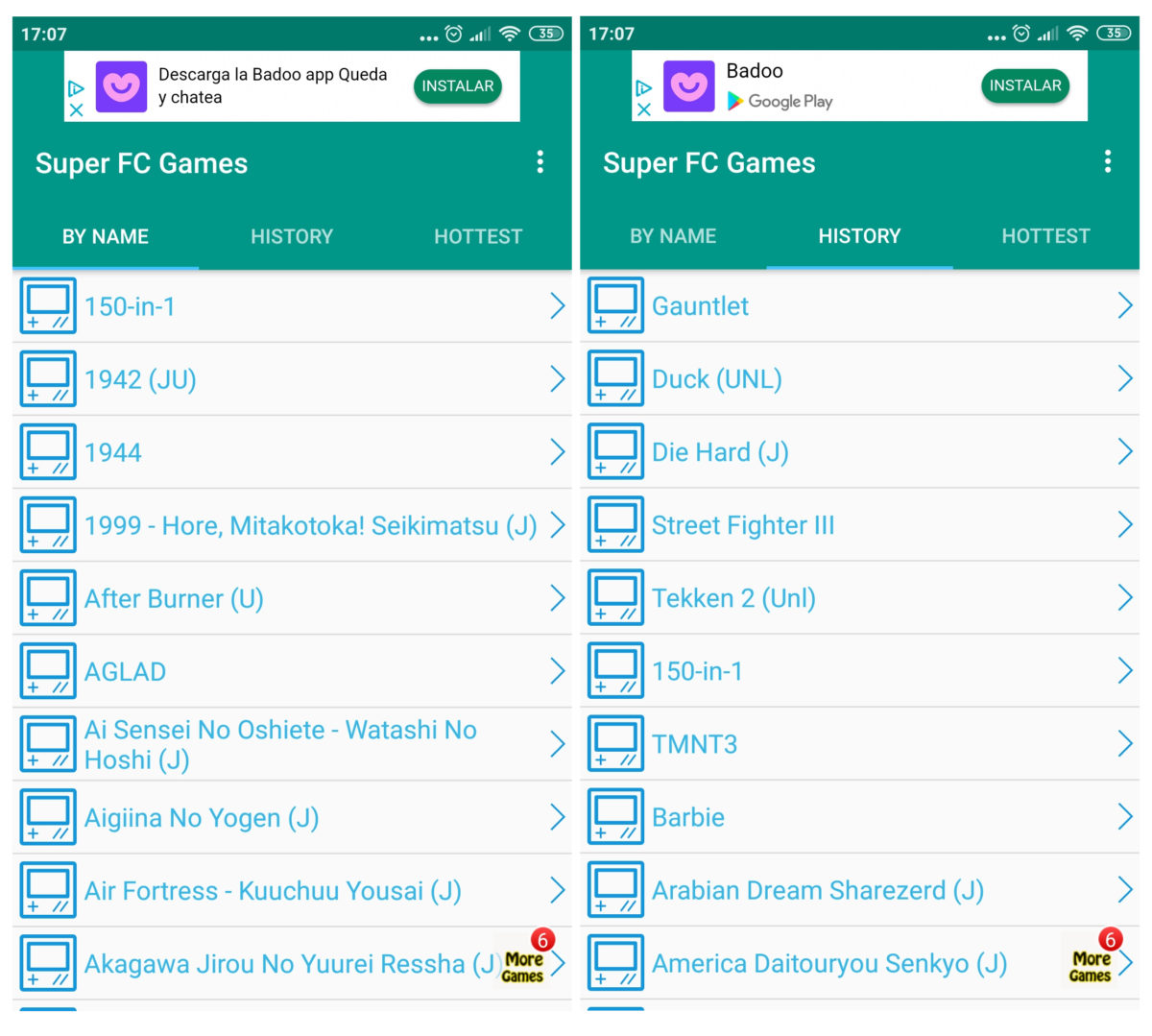 Todos los juegos clásicos de NES están en esta app: Super FC Nes Games ...