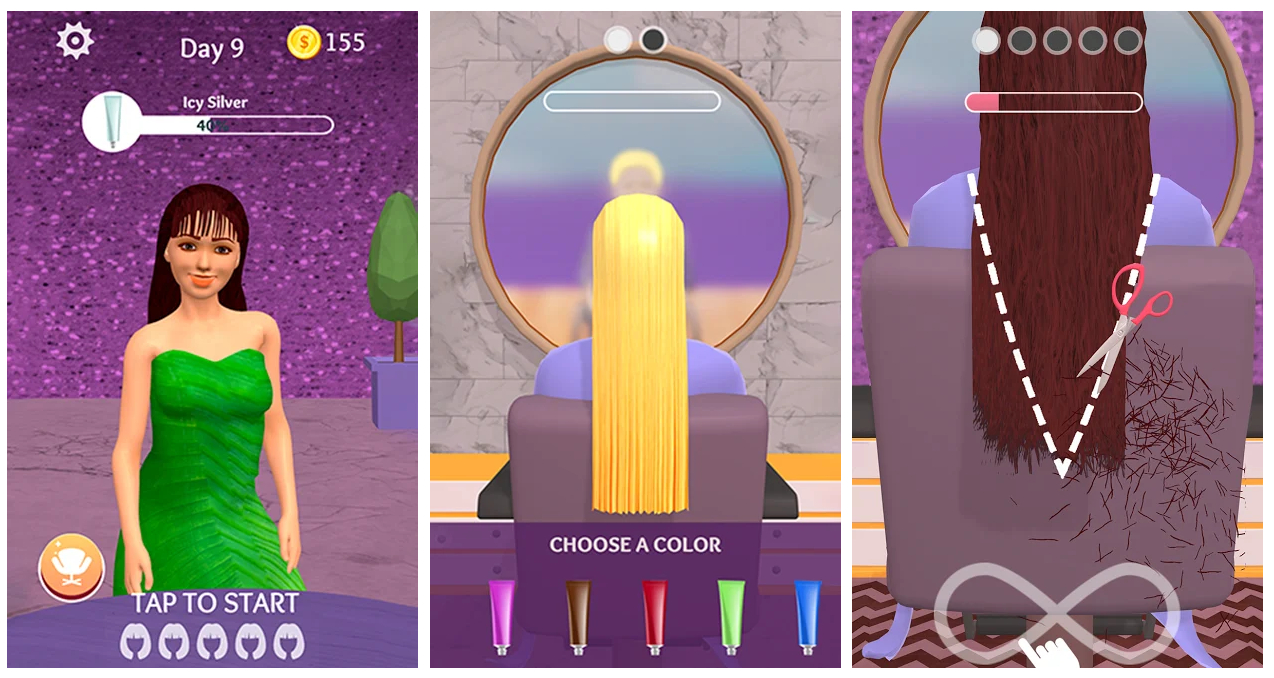 Hair Dye, el juego donde tienes que sacar adelante tu propia peluquería ...