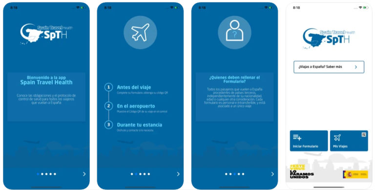 Así funciona SpTH, la app indispensable cuando vuelas a España ...