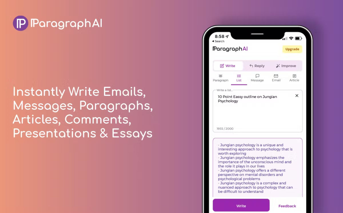 Paragraph IA, una app que mejora tus textos gracias a la inteligencia ...