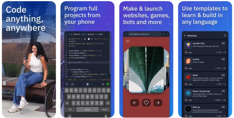 Replit te permite programar con tu móvil en cualquier momento y lugar ...