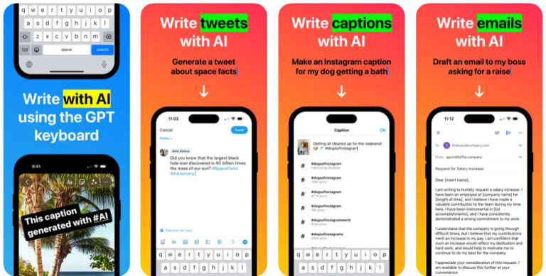 GPTKey, una app que lleva la inteligencia artificial de ChatGPT al teclado de tu iPhone ...
