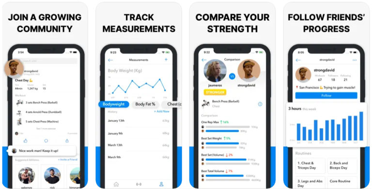 Hevy, la app para ponerte fuerte nacida en Barcelona pero que triunfa ...