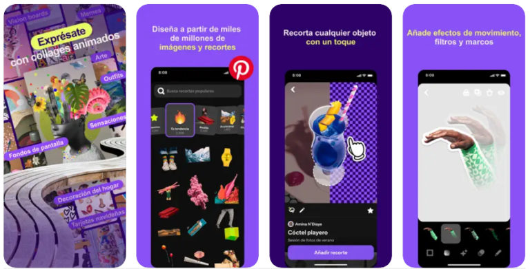 Shuffles, la app de collages de Pinterest, llega a España : Applicantes ...