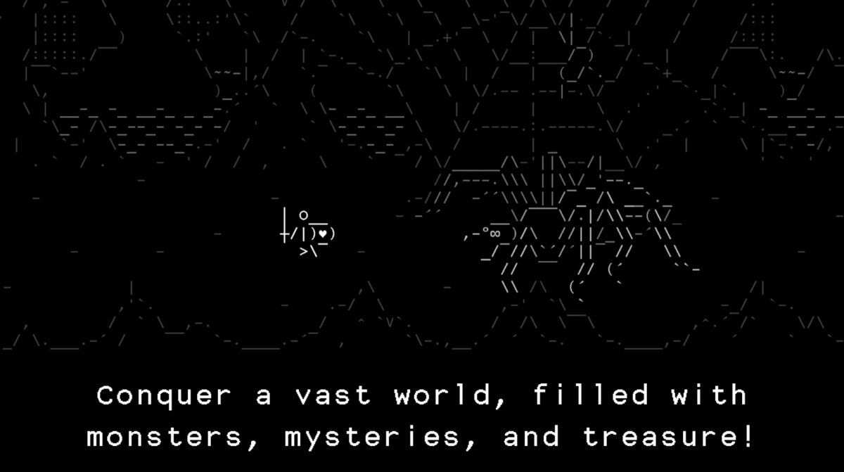 Stone Story RPG, el juego hecho con caracteres ASCII, llega a iOS y ...