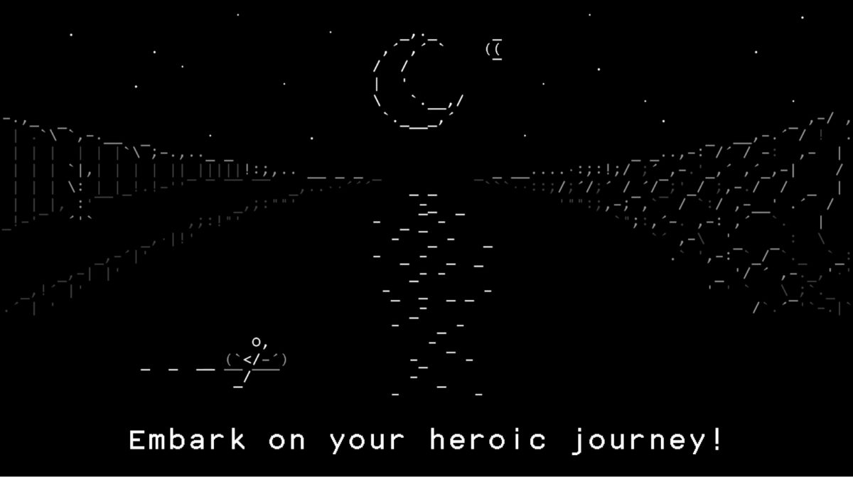 Stone Story RPG, el juego hecho con caracteres ASCII, llega a iOS y ...
