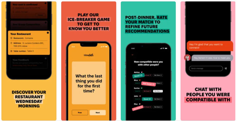 Timeleft te permite cenar con extraños compatibles gracias a un ...