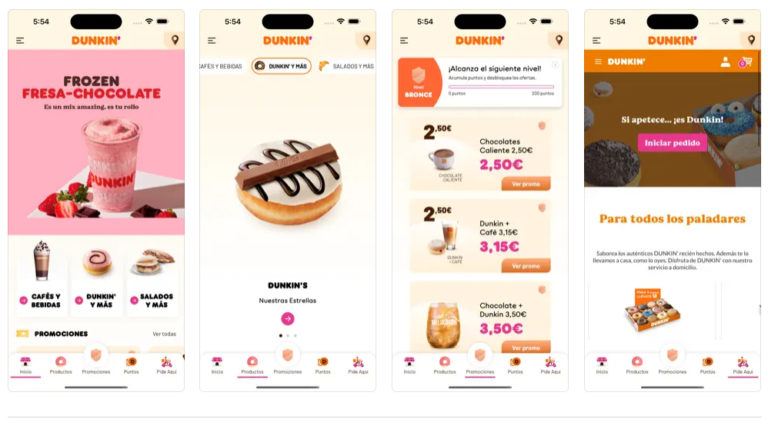 Dunkin´ Donuts estrena aplicación móvil : Applicantes – Información ...
