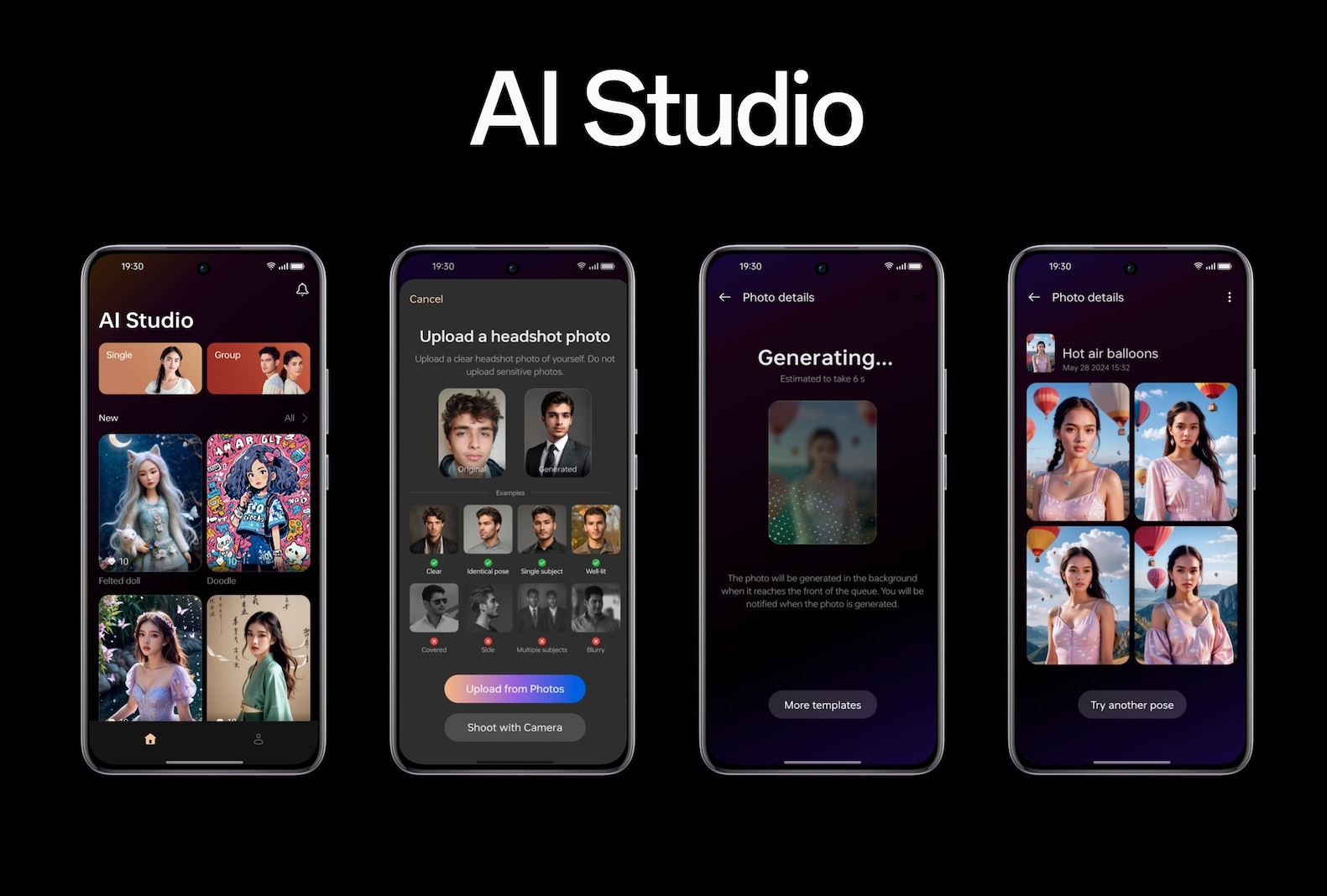 Así funciona AI Studio, la nueva app de OPPO que genera fotos AI ...