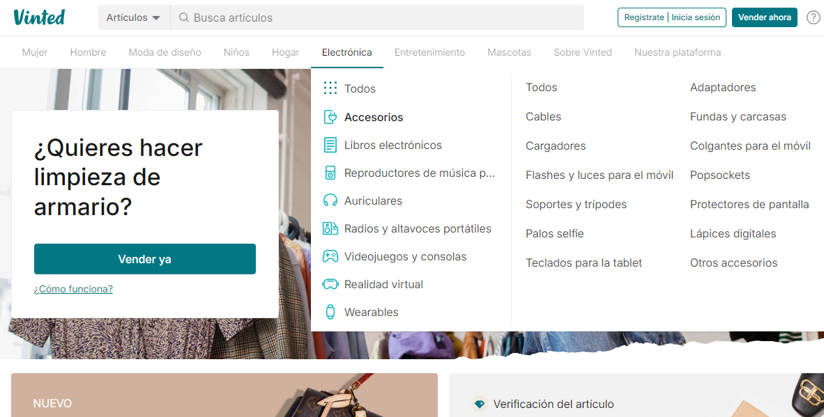Vinted incluye el servicio de Verificación para productos electrónicos ...