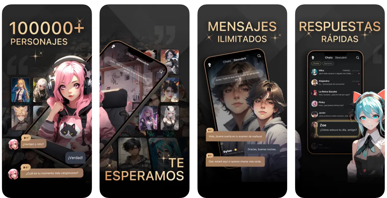 Así funciona Talkie, la app que te permite crear y chatear con avatares ...