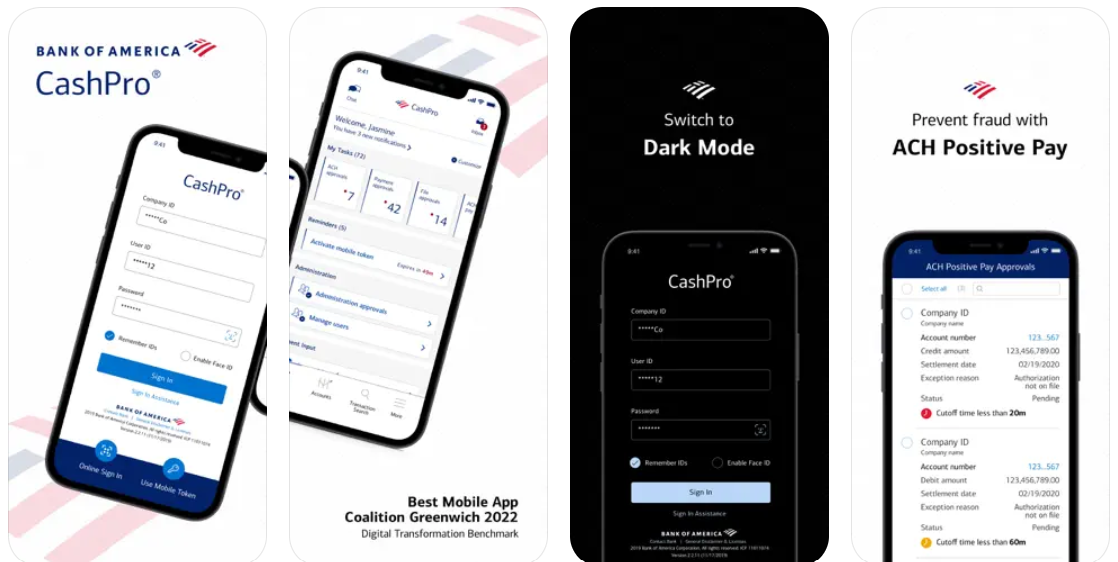 La app CashPro de Bank of America, cerca de rebasar el billón de ...