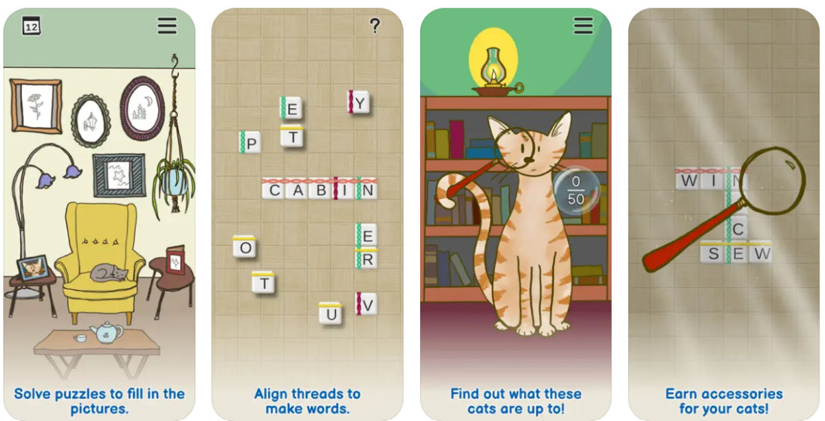 Catagrams, el juego que aúna gatos, puzles y construcción de palabras ...