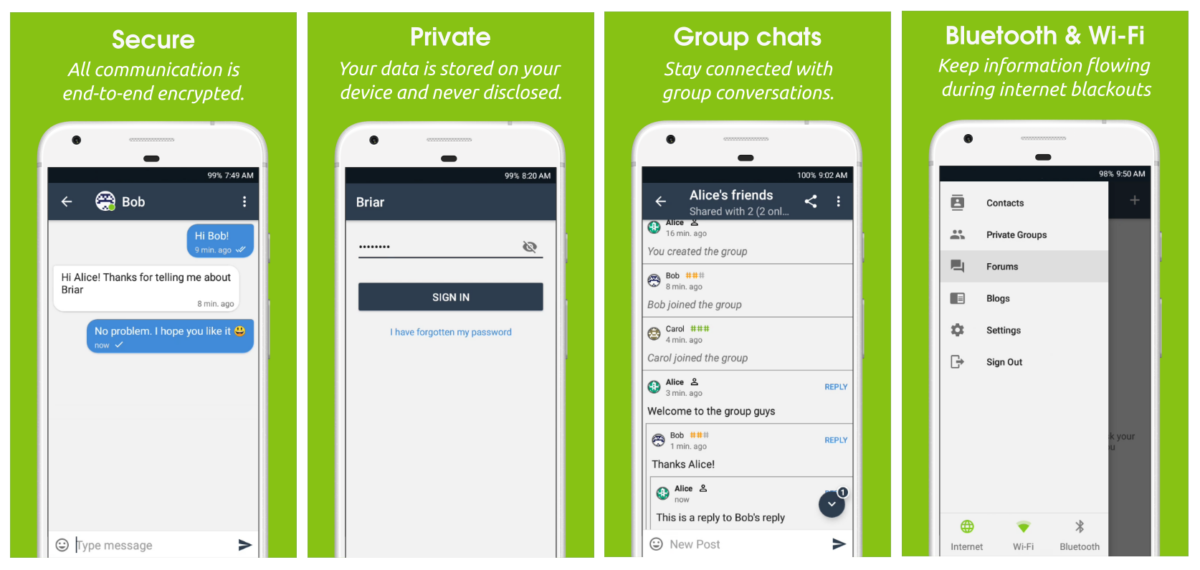 Briar, la app de mensajería que funciona sin servidores y resiste la ...