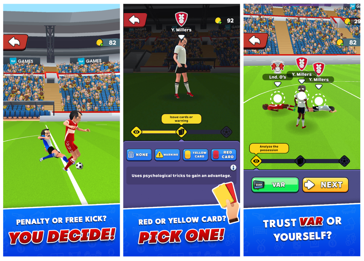 Referee Simulator, el juego móvil para tocar el pito : Applicantes ...