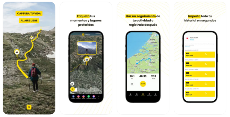 Las mejores apps para hacer rutas y senderismo : Applicantes ...