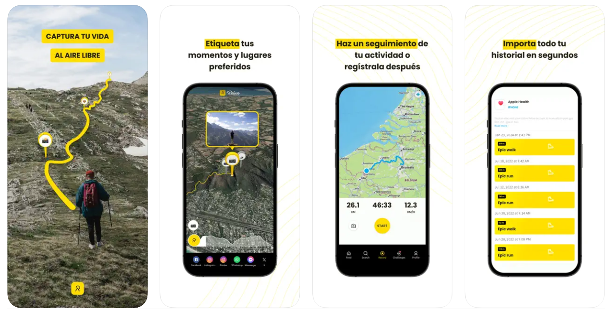 Las mejores apps para hacer rutas y senderismo : Applicantes ...