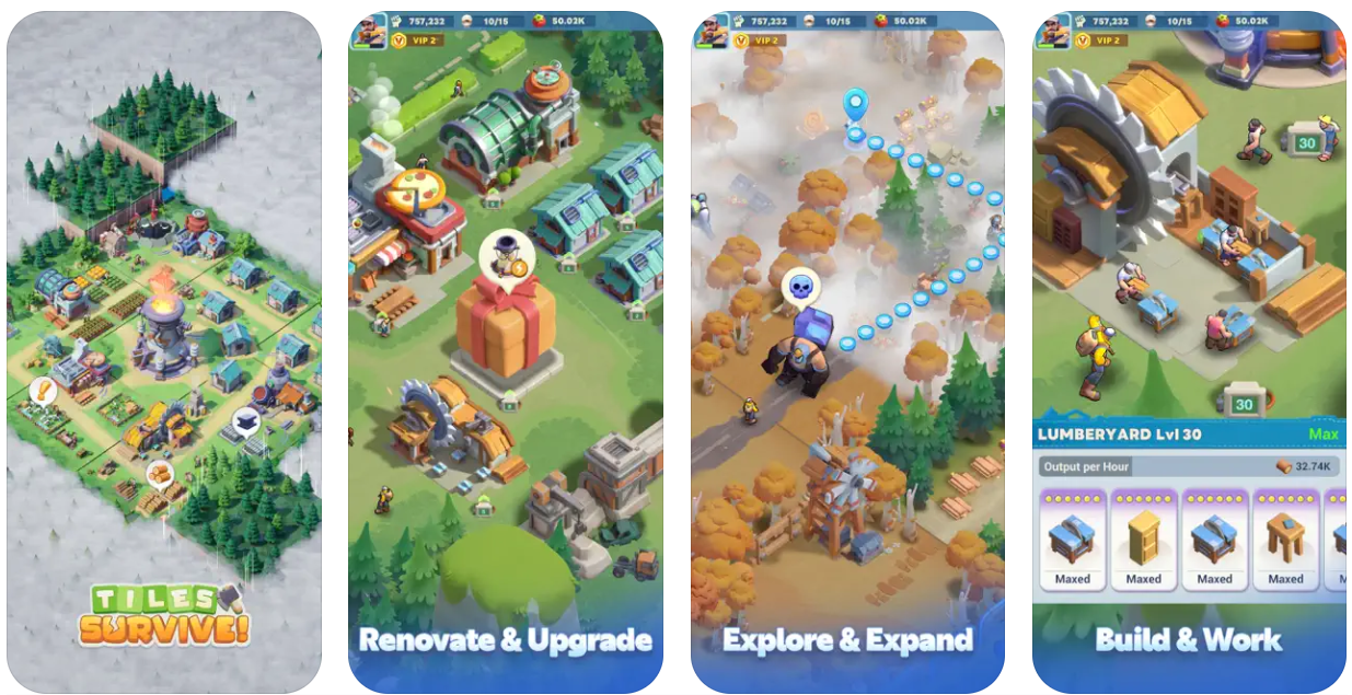 El juego de estrategia Tiles Survive!, ya disponible para iOS y Android ...