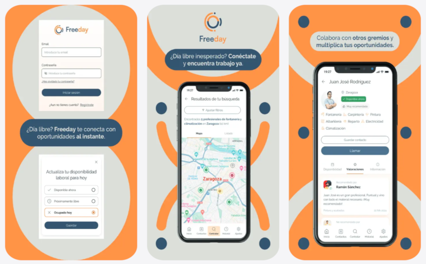 Freeday, una app para que los autónomos no pierdan días de trabajo ...